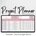 Yarn Inventory Tracker Excel Spreadsheet, Yarn Organizer Worksheet ...