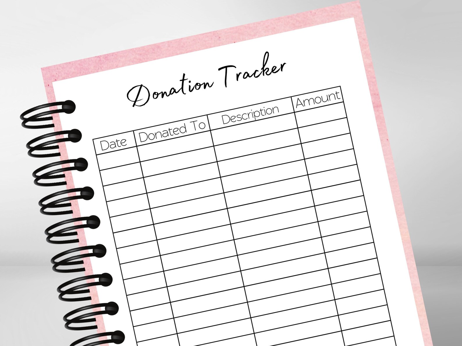 Donation Tracker, Donation Template, Donations Template, Donations ...