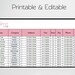 Address Tracker Template Excel Spreadsheet, Address Book, Address Log ...