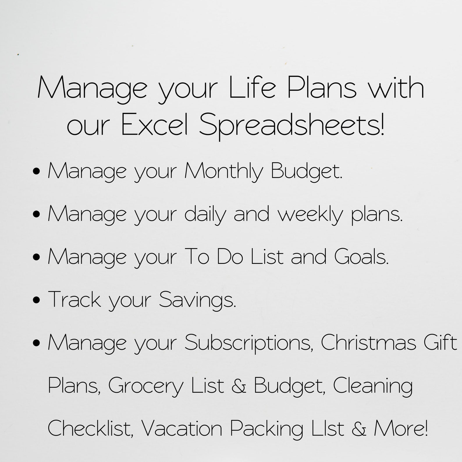 Life Planner Bundle Digital Template Google Sheets, ADHD Digital ...