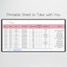 Migraine Tracker Excel Spreadsheet, Chronic Migraine Log Template ...