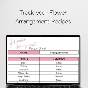 Flower Shop Business Templates, Florist Business Planner, Floral ...