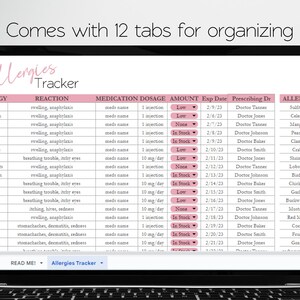 Health Tracker Template Excel Spreadsheet, Health Planner Google Sheets ...