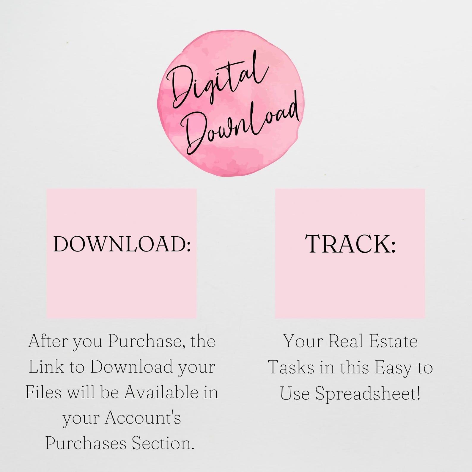 Real Estate Excel, Real Estate Templates, Realtor Template, Task ...
