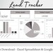 Craft Supplies Inventory Tracker Excel Spreadsheet Crafts Organization ...