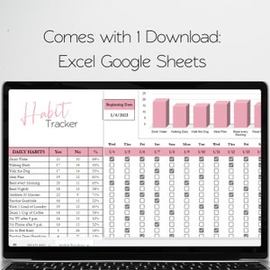 Life Planner Bundle Digital Template Google Sheets, ADHD Digital ...