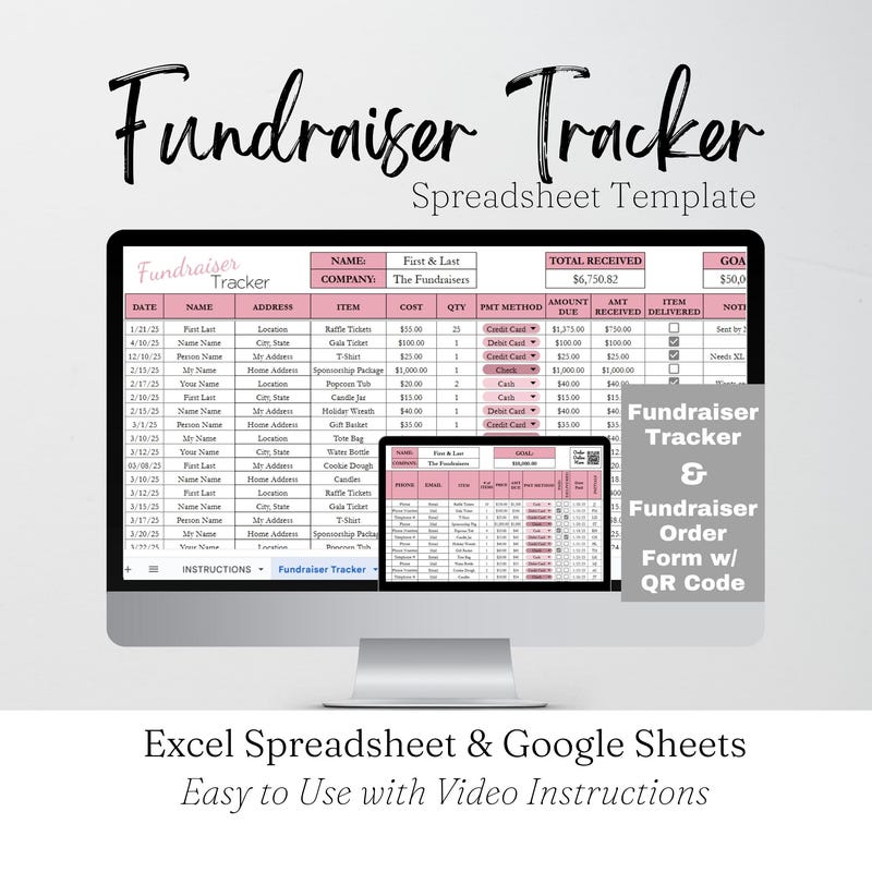 Google Sheet Ticket Tracker - Etsy