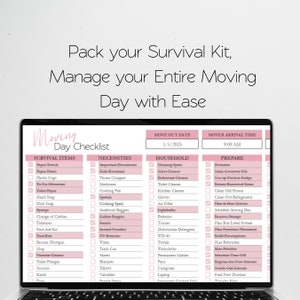 Moving Planner Checklist Bundle, Moving Template, Moving Planning, New ...