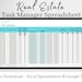 Real Estate Transaction Tracker, Realtor Checklist, Realtor Tracker ...