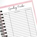 Spending Tracker Template, Spending Tracker Printable, Spending Tracker ...