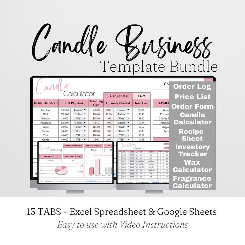 Inventory Sheet Svg - Etsy