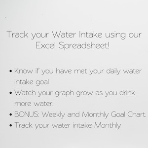 Water Tracker Template Excel Spreadsheet, Water Tracking Google Sheets ...