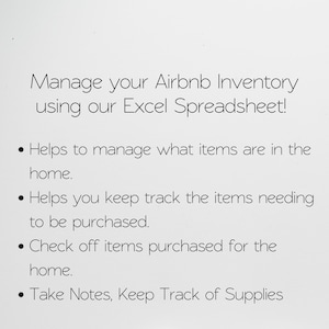 Furniture Inventory Checklist Template, Checklist Inventory Bundle ...