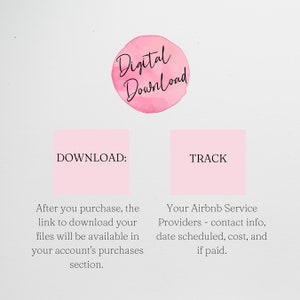 Vendor List, Service Provider Tracker, Rental Property Maintenance ...