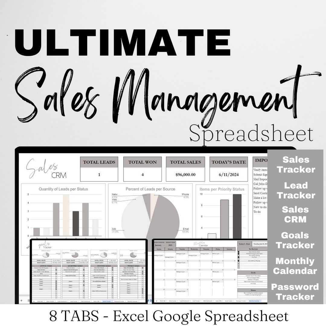 Sales Management System, Sales Person Planner, Sales Management ...