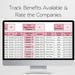 Job Application Tracker Excel Spreadsheet, Job Search Template Google ...