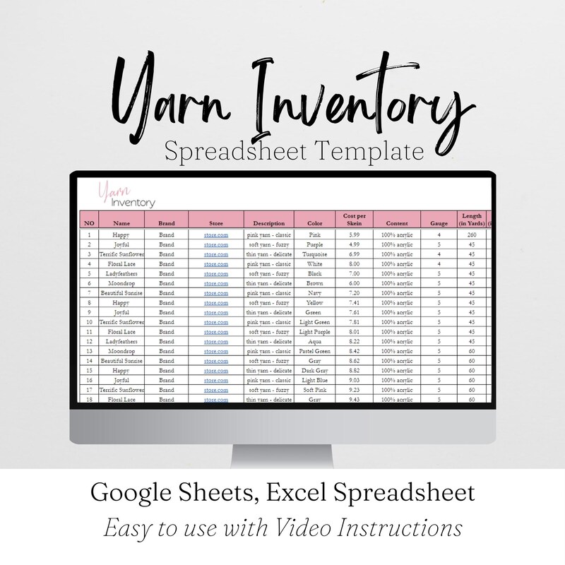 Yarn Stash - Etsy