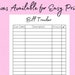 Bill Tracker Printable, Bill Tracker PDF, Bill Tracker Personal Size ...
