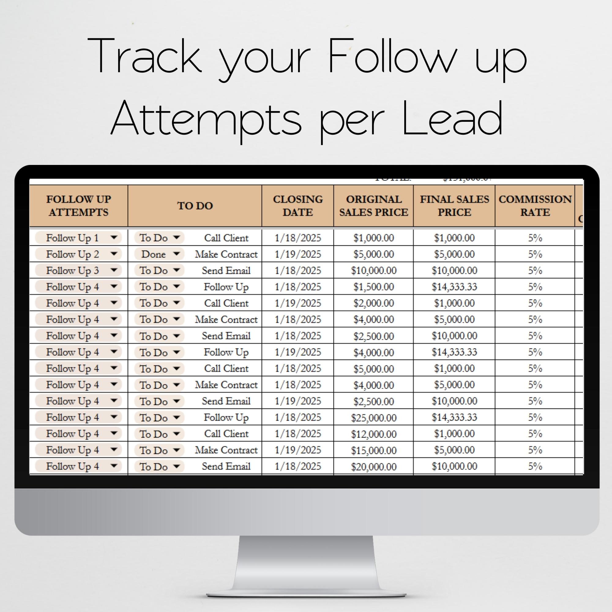 Sales CRM Template Excel, CRM Google Sheet, Crm Template, Excel ...