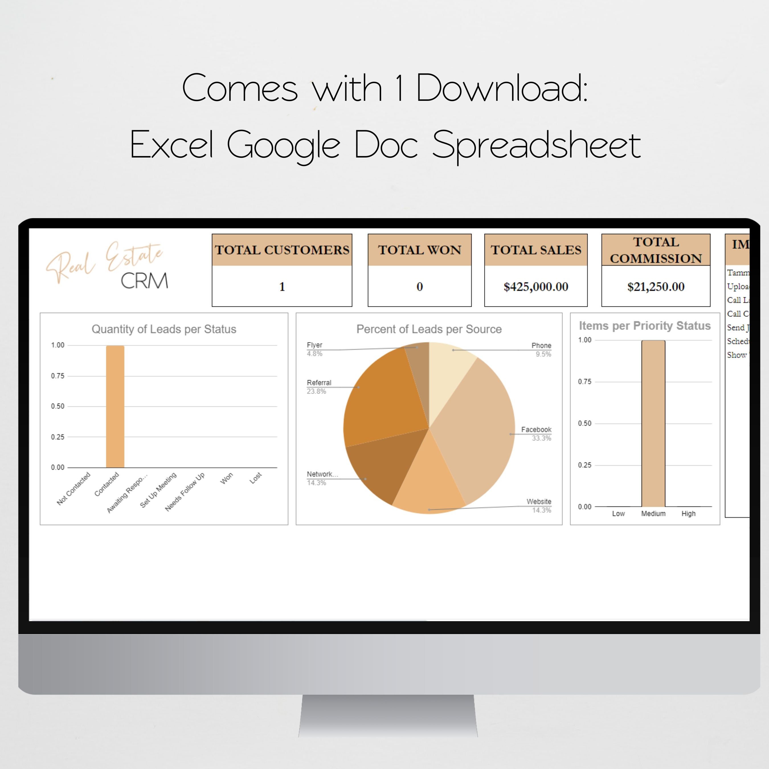 Ultimate Real Estate Business Management Spreadsheet Bundle, Real ...
