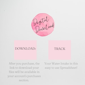 Water Tracker Template Excel Spreadsheet, Water Tracking Google Sheets ...