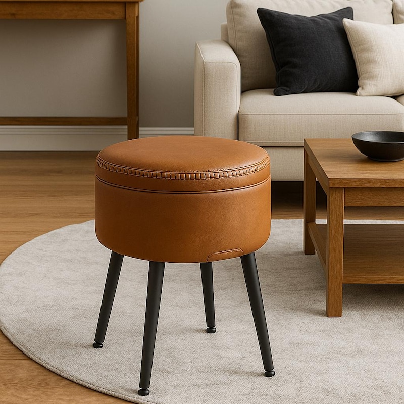 Cushioned Small Stool - Etsy UK