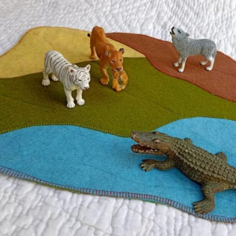 Felt Playmat - Etsy