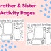 All About My Brother and Sister Printable, Siblings Day Printable ...