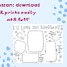 All About My Brother Printable: Siblings Day Gift (PDF) - Etsy