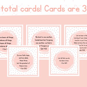 Scripture Cards, Printable Bible Verse Cards, Christian Scripture ...
