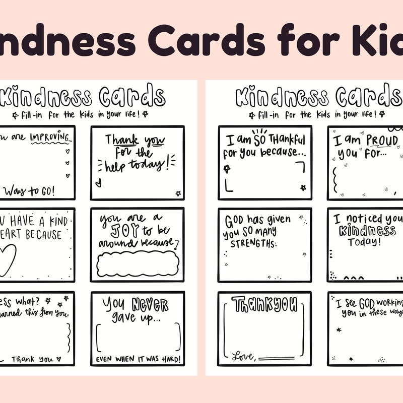 Compliment Cards - Etsy