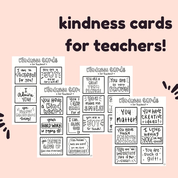 Kindness Cards - Etsy
