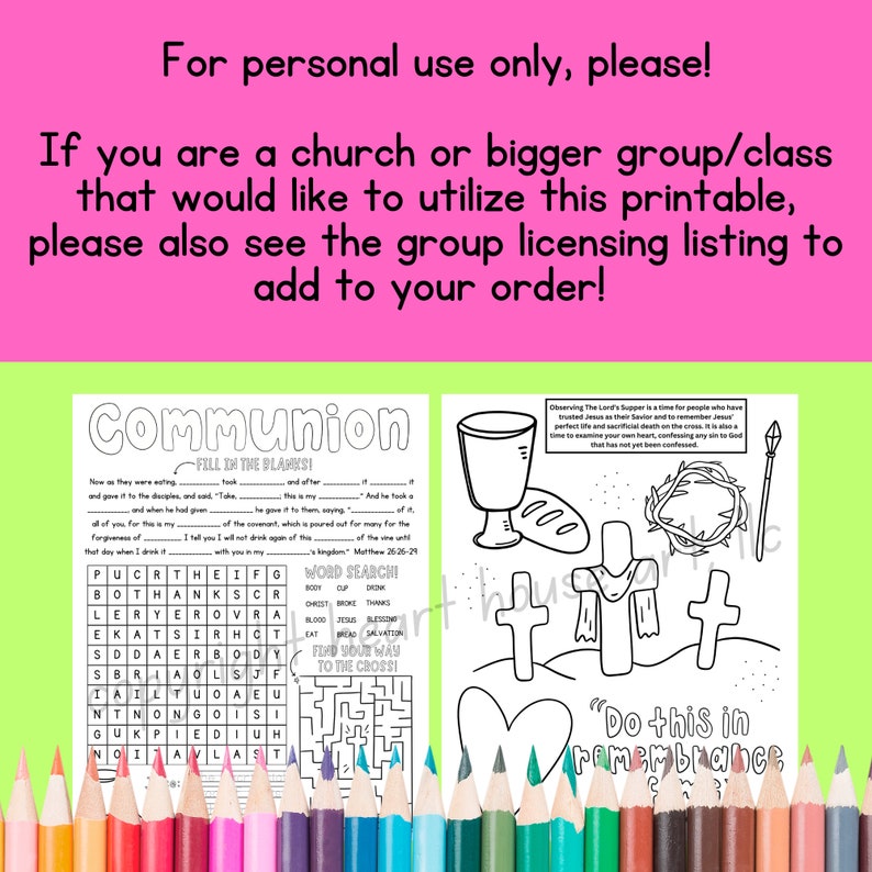 Communion Craft, Communion Coloring Page, Jesus Coloring Pages ...