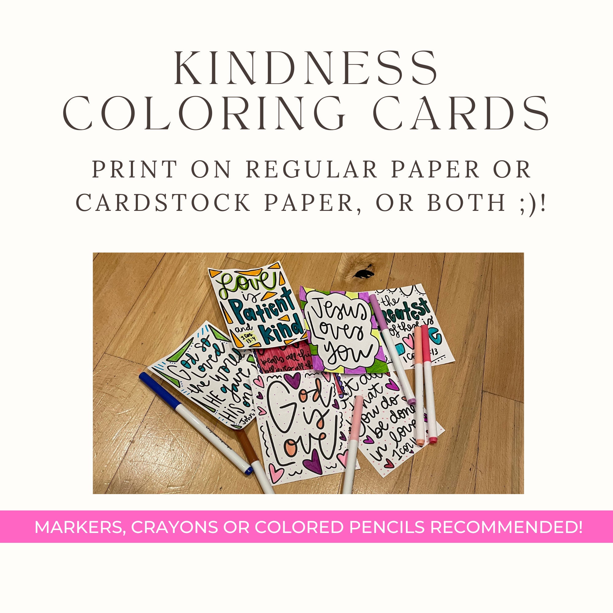 Bible Verse Valentine, Christian Valentine Cards, Kindness Cards ...