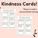 Printable Christian Kindness Cards for Kids: Compliment Lunchbox Notes ...