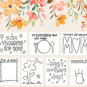 Mother's Day Coloring Pages, Mother's Day Activity for Kids, Mothers ...