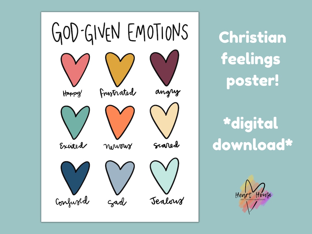 Feelings Poster, Emotions Chart, Homeschool Poster, Educational ...