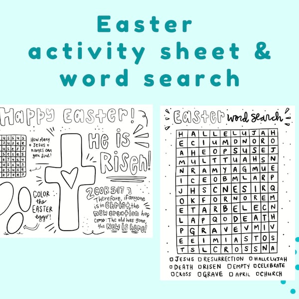 Easter Placemats - Etsy