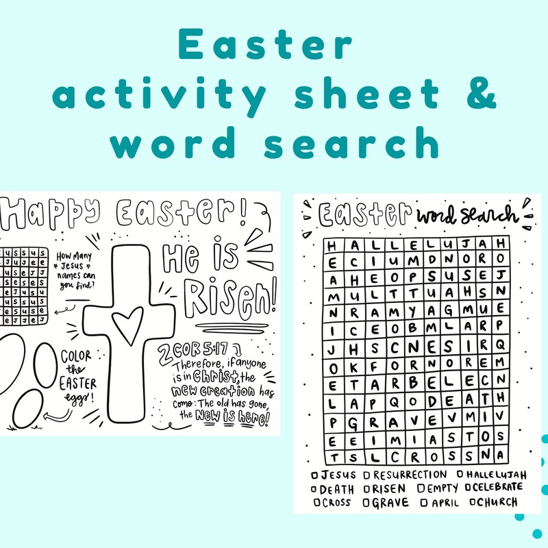 Easter Placemats - Etsy