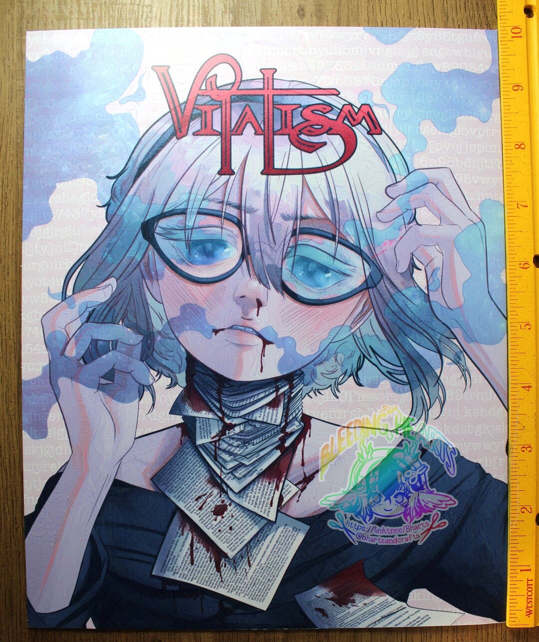 8x10 Vitalism Digital Art Print Papers - Etsy