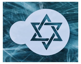 Star of David Stencil - Etsy