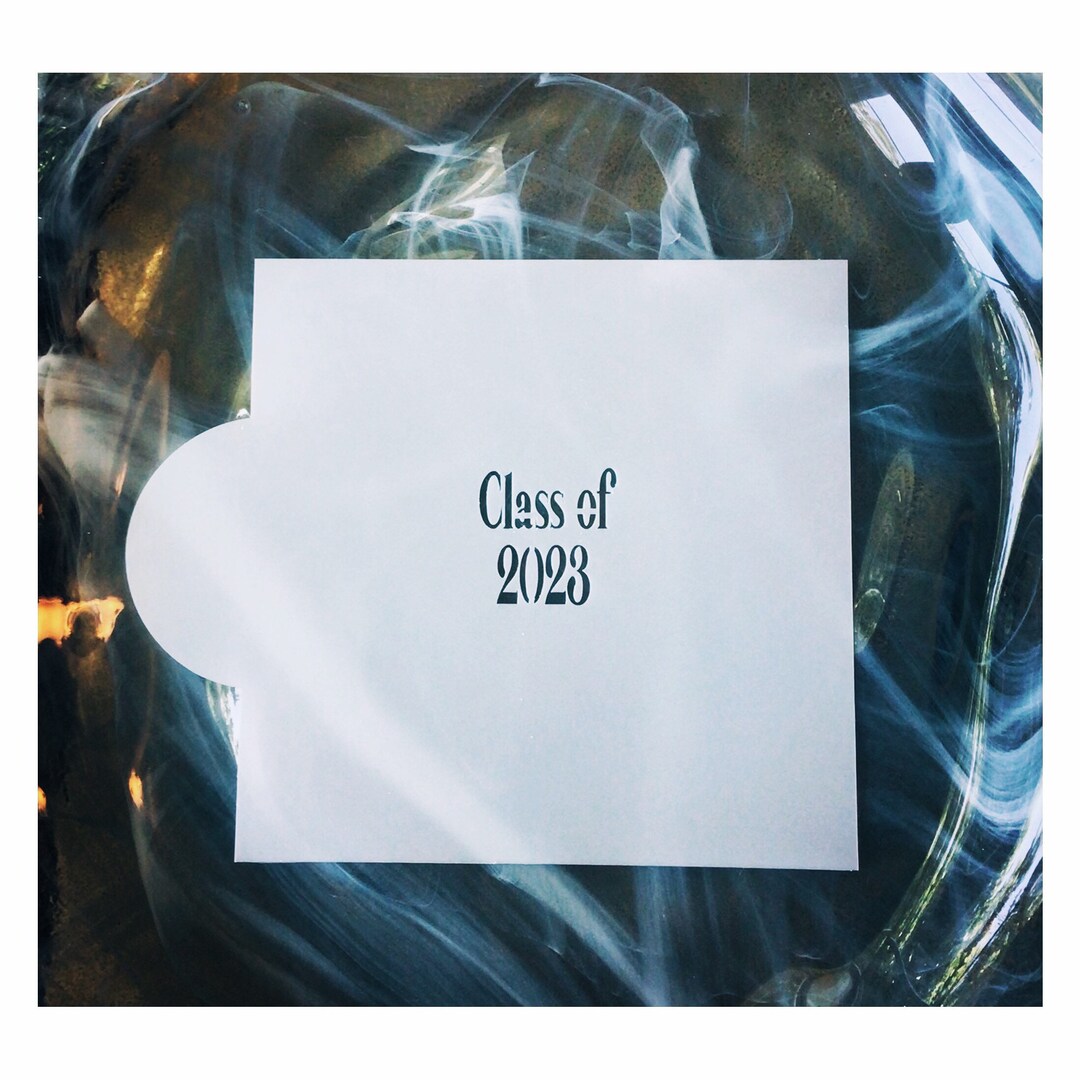 Class of 2023 Stencil, Stencil for Stencil Genie, Macaron Stencil ...
