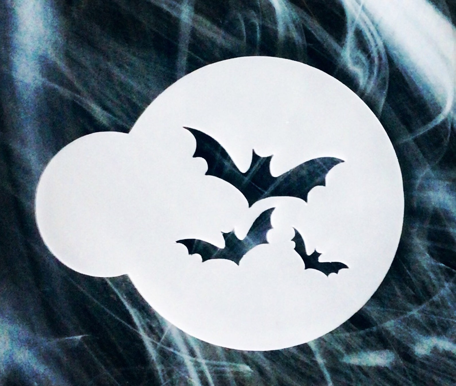 Bats Cookie Stencil, Reusable Bats Cookie Stencil, Macaron Stencil ...