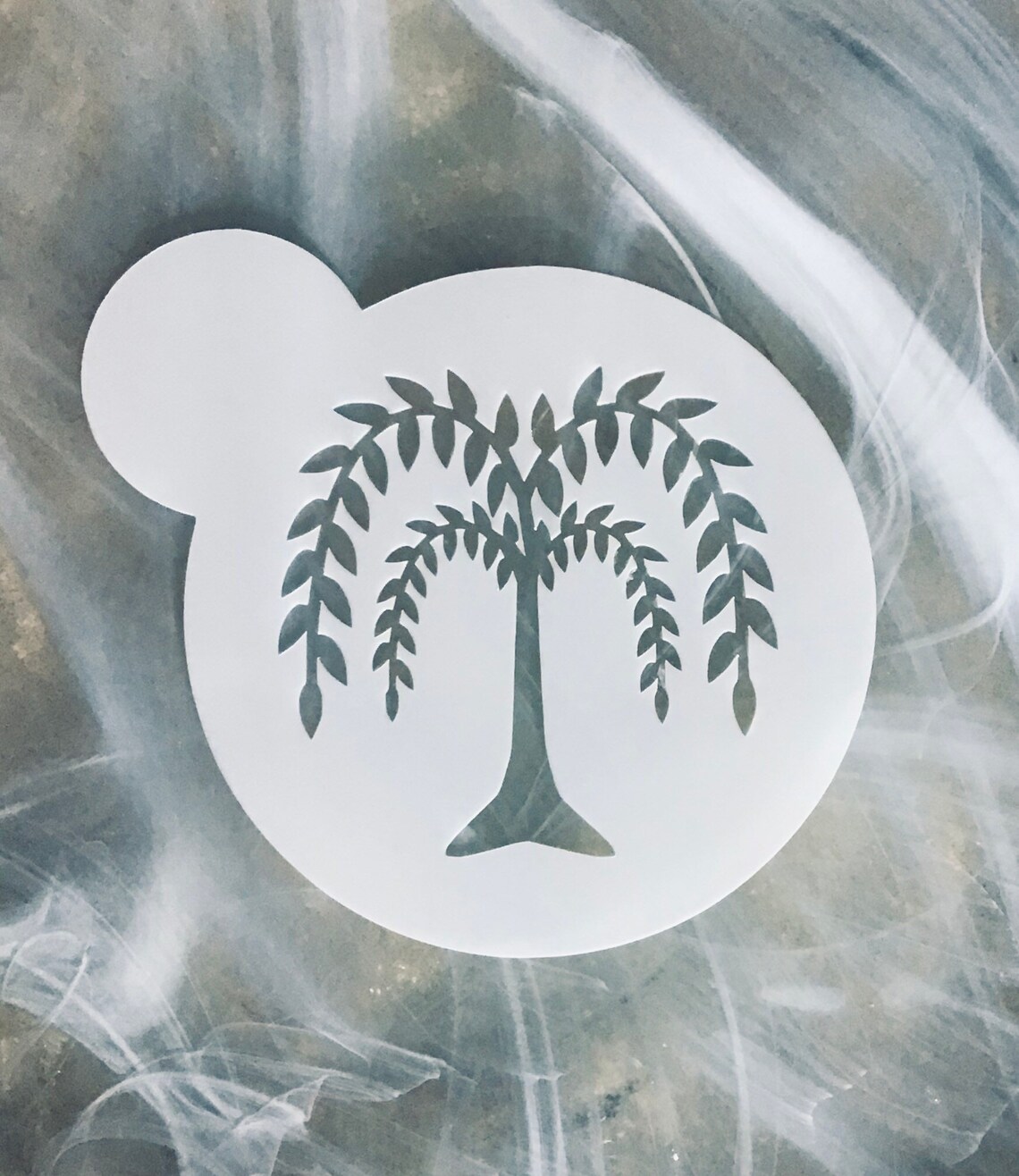 Willow Tree Cookie Stencil Reusable Willow Tree Stencil | Etsy