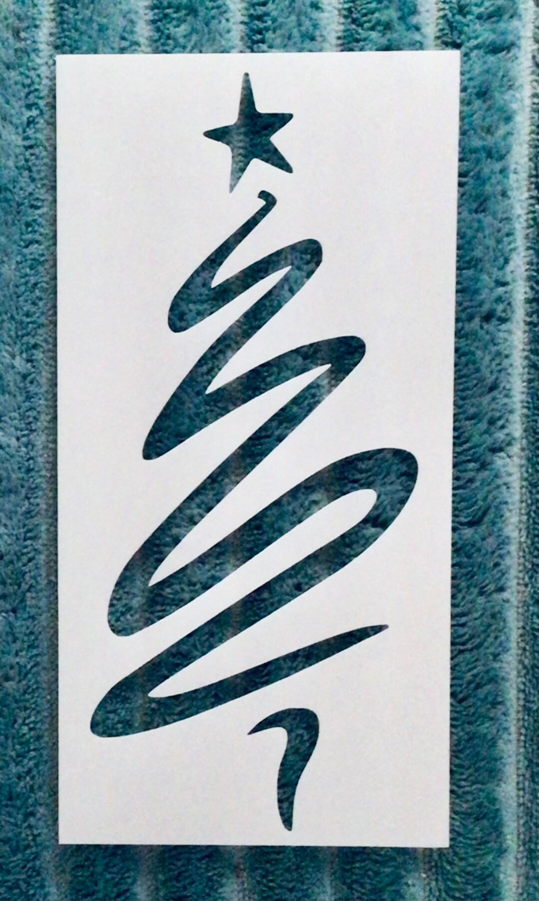 Reusable Christmas Tree Stencil: Holiday DIY Decor - Etsy