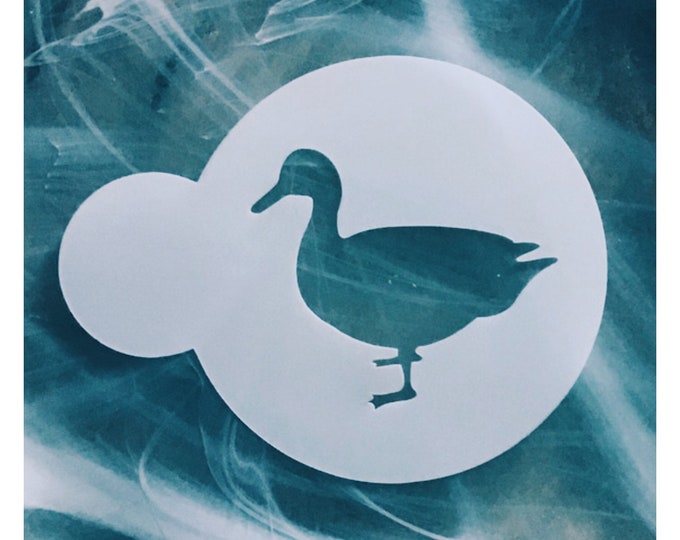 Duck Stencil, Reusable Duck Stencil, Art Stencil, DIY Craft Stencil ...