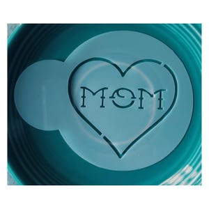 Mom Cookie Stencil, Reusable Mom Cookie Stencils, Mom Tattoo Stencil ...