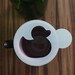 Rubber Ducky Cookie Stencil: Reusable Mylar Craft Template - Etsy
