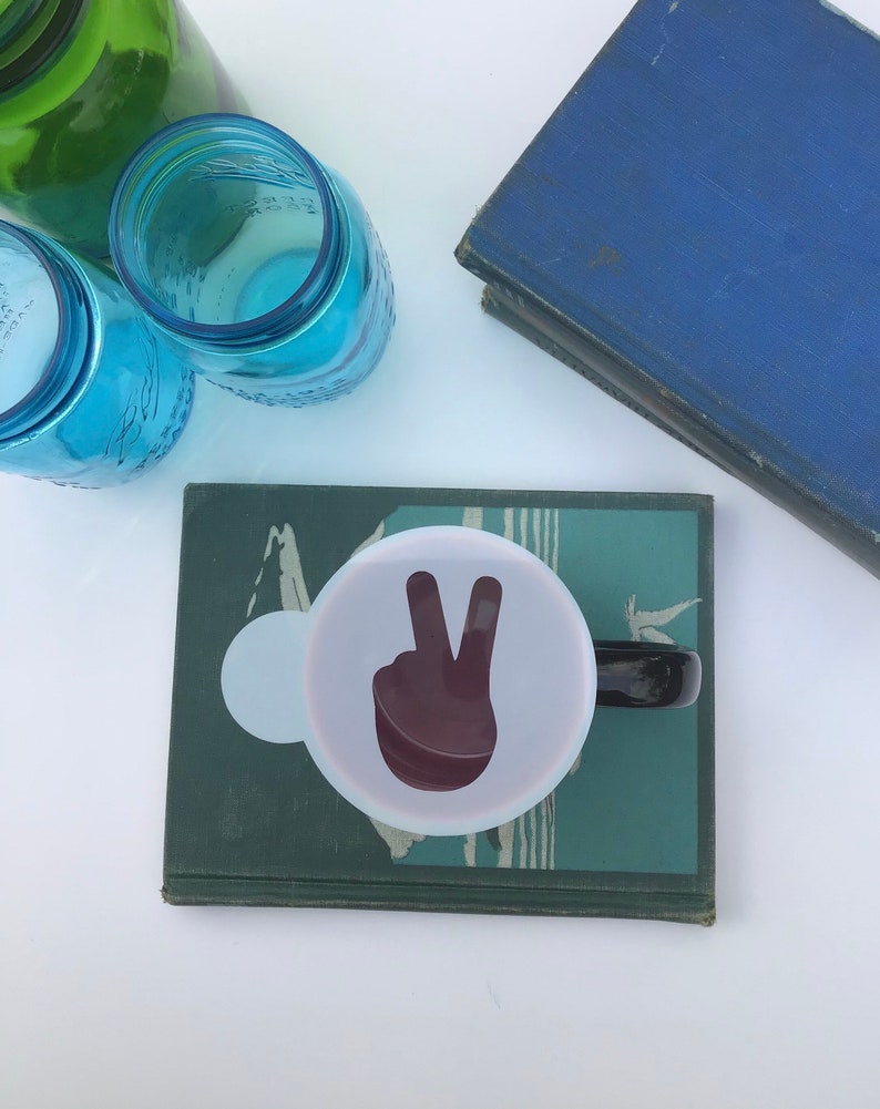 Peace Hand Cookie Stencil Reusable Peace Sign Stencil Peace - Etsy