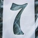 Seven Stencil, Reusable Number Seven Stencil, Birthday Stencil, Custom ...